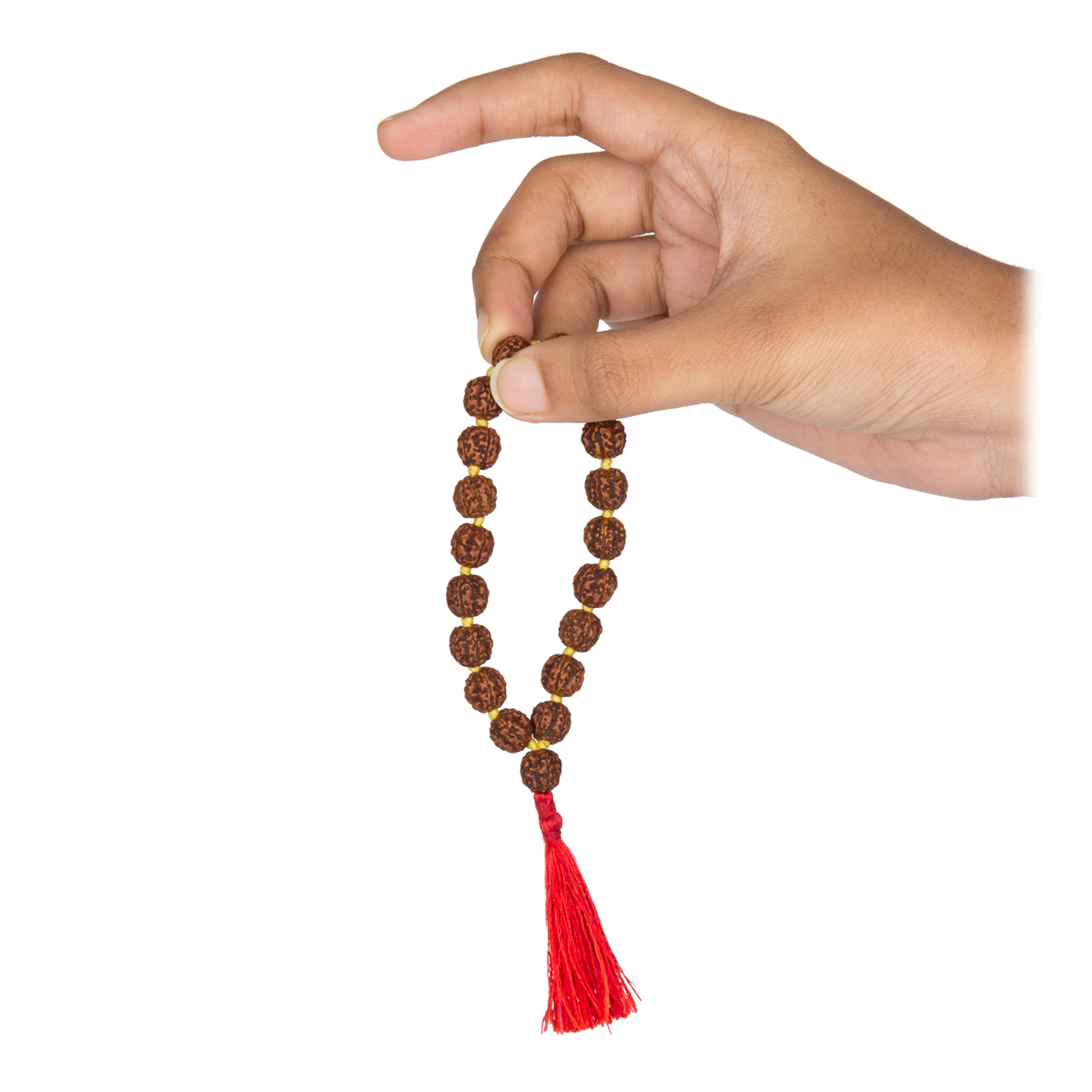 Buy Indo Rudraksha Mala in Thread Online | Siddha Yoga Bookstore
