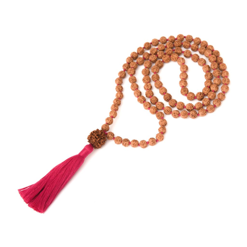 Buy Rudraksha Mala in Thread (108 + 1) Beads Online | Siddha Yoga Bookstore