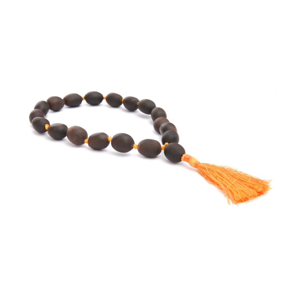 Buy Lotus Seed Mala in Thread (Golden Yellow) Online | Siddha Yoga ...