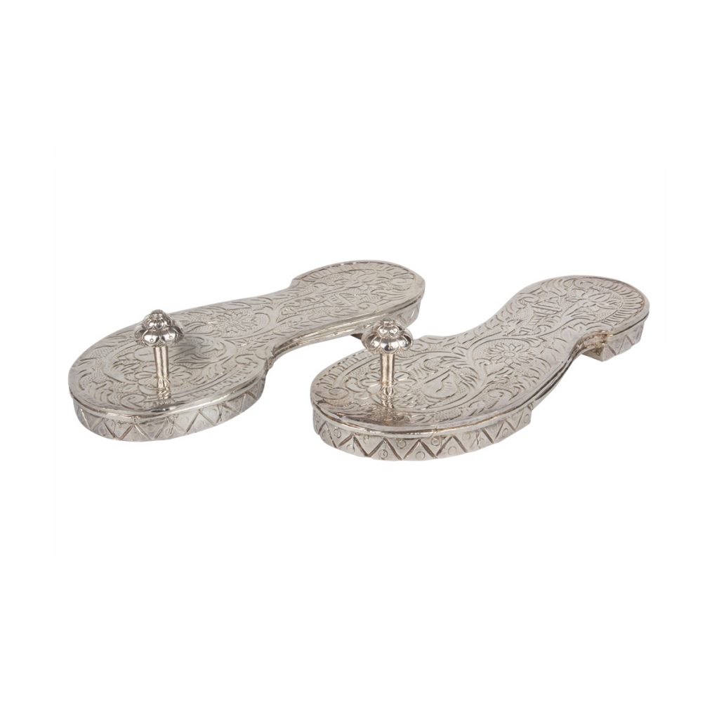 Buy Silver Puja Paduka for Worship Online | Siddha Yoga Bookstore