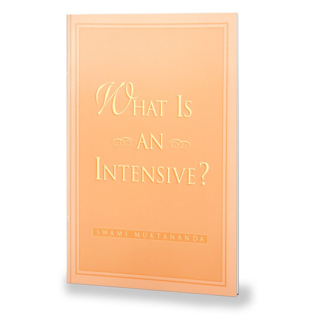 Buy What Is An Intensive Book Online in English | Siddha Yoga Bookstore